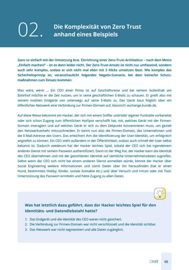 Zero-Trust – ORBIT IT-Solutions